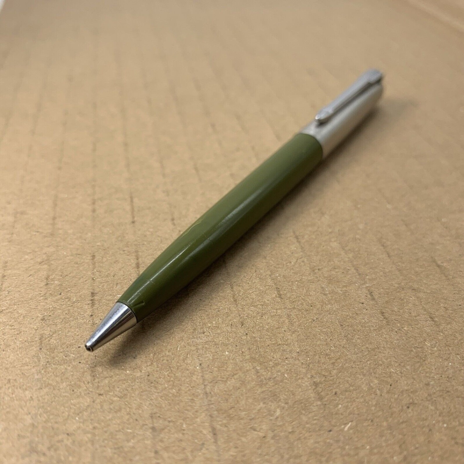 Moss Olive Green Stainless Steel Cap Parker Jotter Arrow Mechanical ...