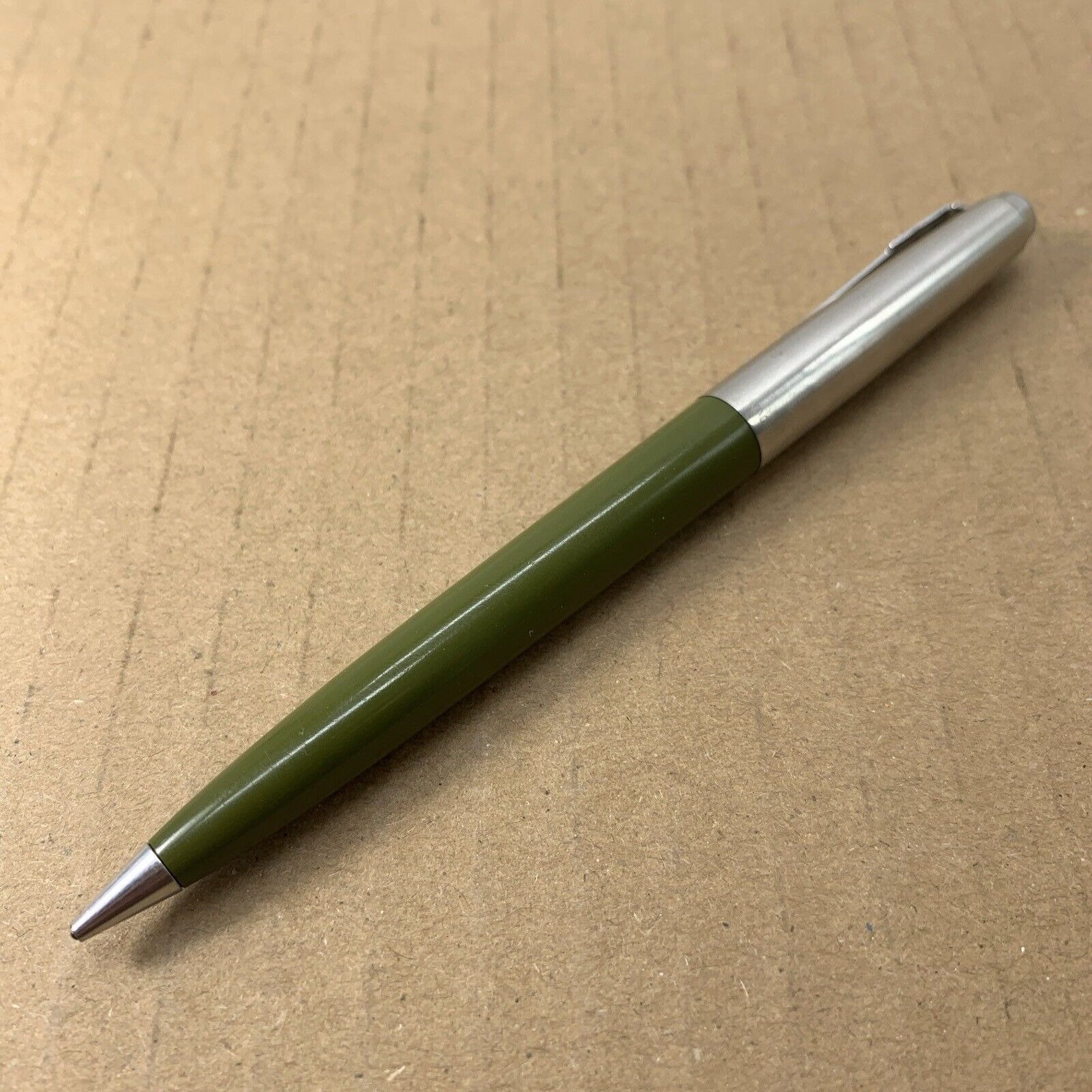 Moss Olive Green Stainless Steel Cap Parker Jotter Arrow Mechanical ...