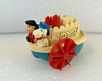 Snoopy Plastic Toy - Etsy