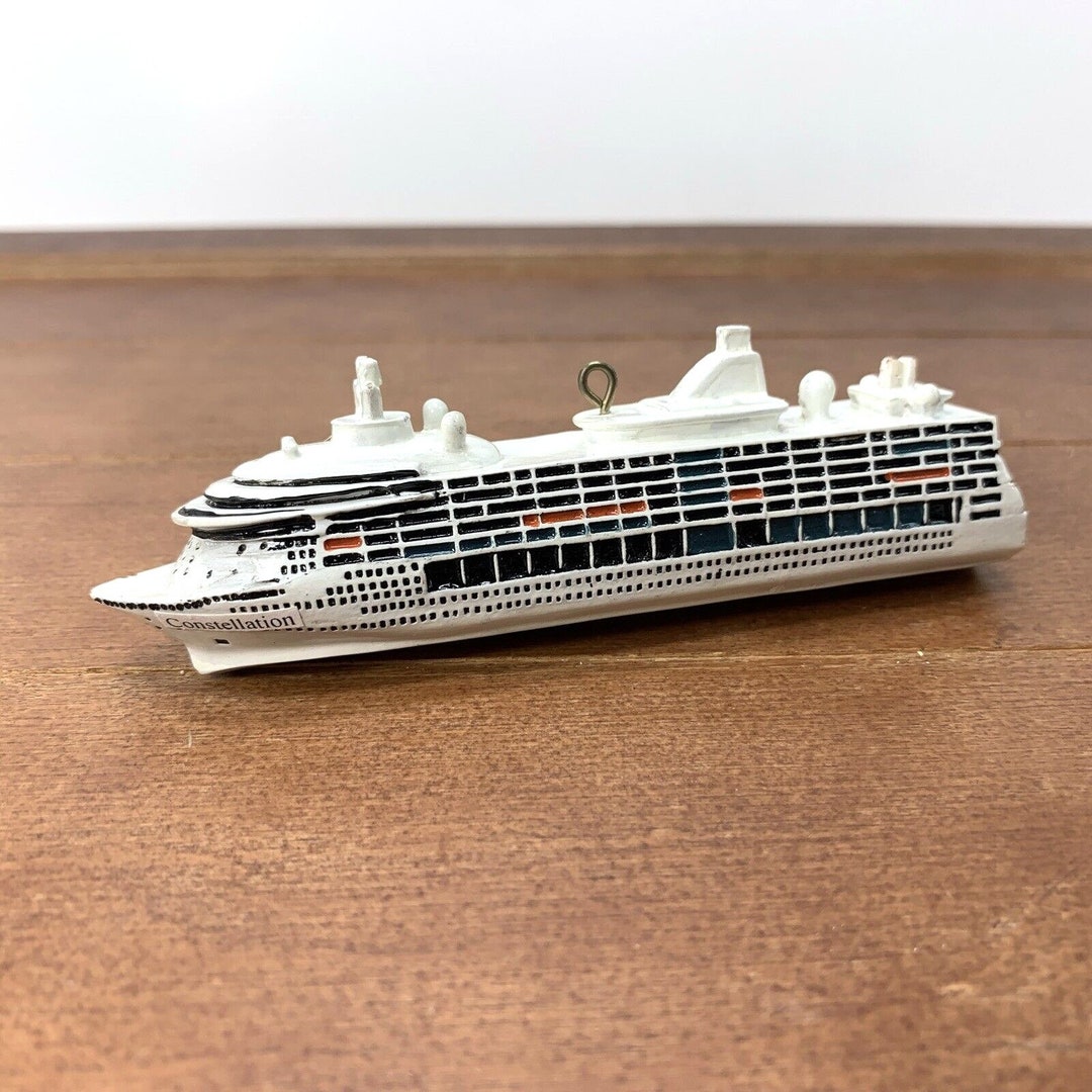 Miniature Celebrity Constellation Cruise Ship Christmas Holiday ...