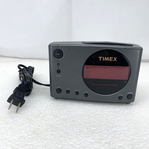 Timex Alarm Clock - Etsy