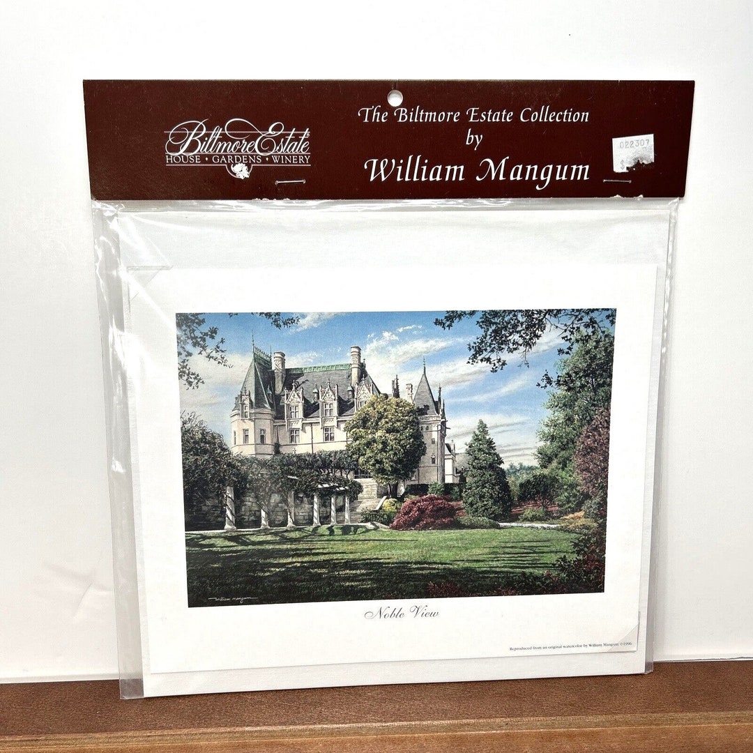 1996 the Biltmore Estate Collection William Mangum Noble View 9.5x7.5 ...