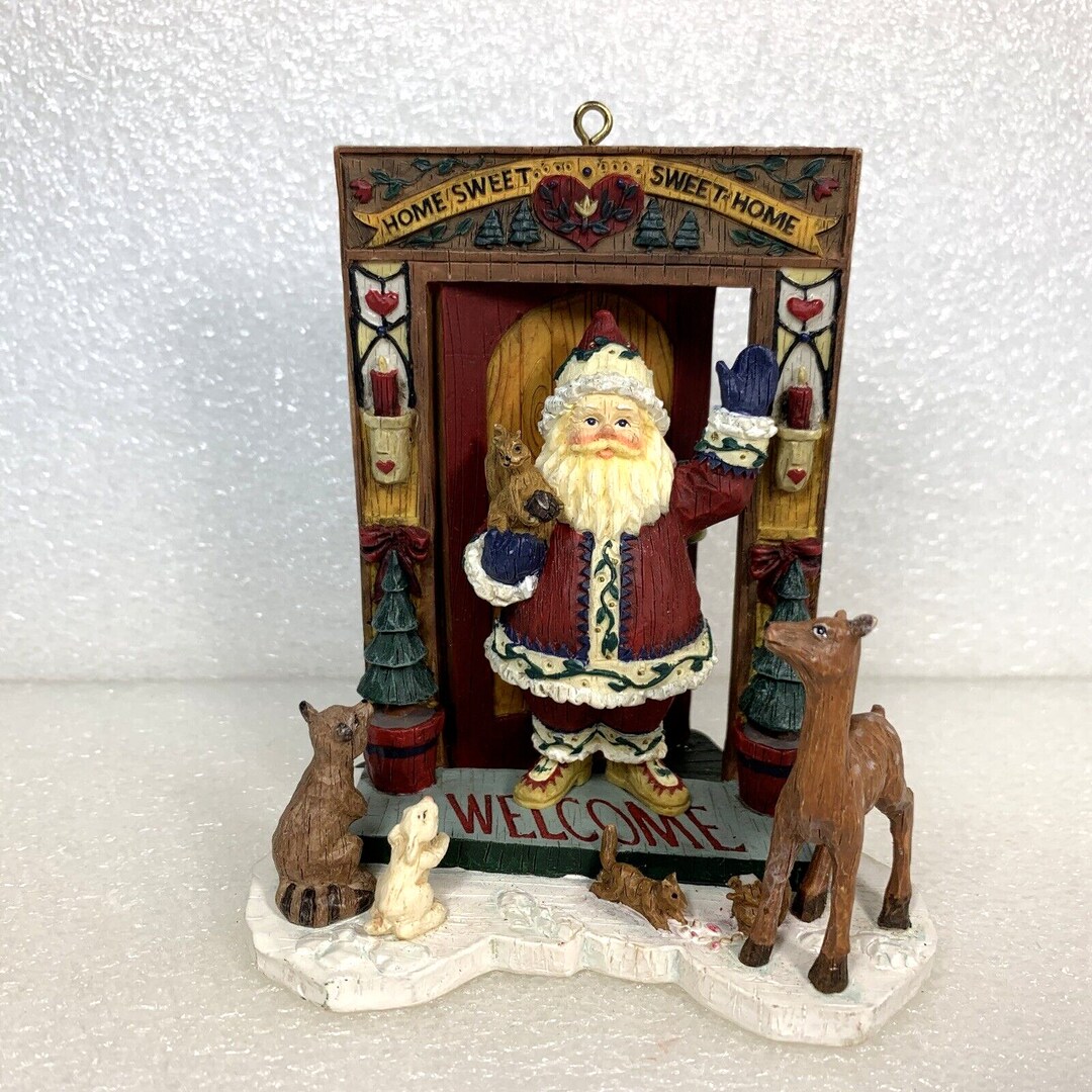 Kathy Killip for Demdaco Christmas Santa's Home Tree - Etsy
