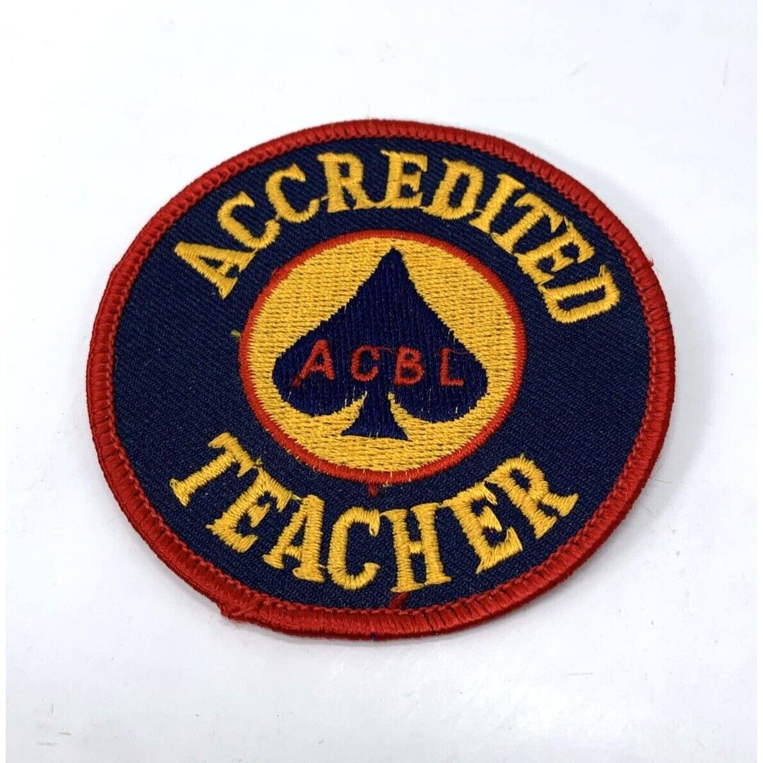 Vintage Accredited American Contract Bridge League ACBL Teacher Round 3 ...