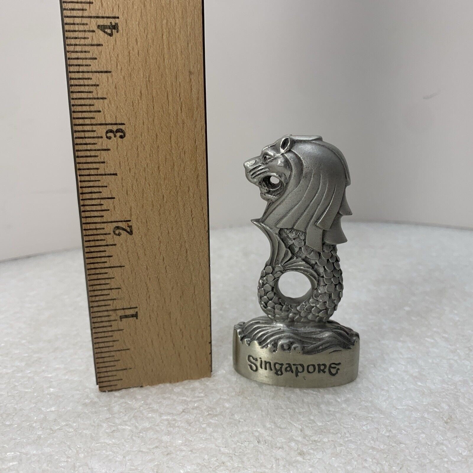 Royal Selangor Pewter Figural Lion Mermaid Fish Singapore Mythical ...