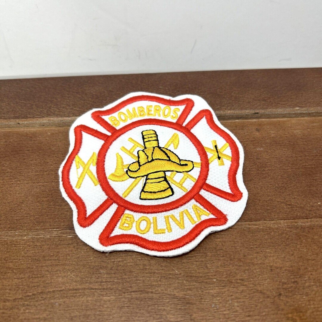 Bomberos Bolivia Fire Fighters Patch - Etsy
