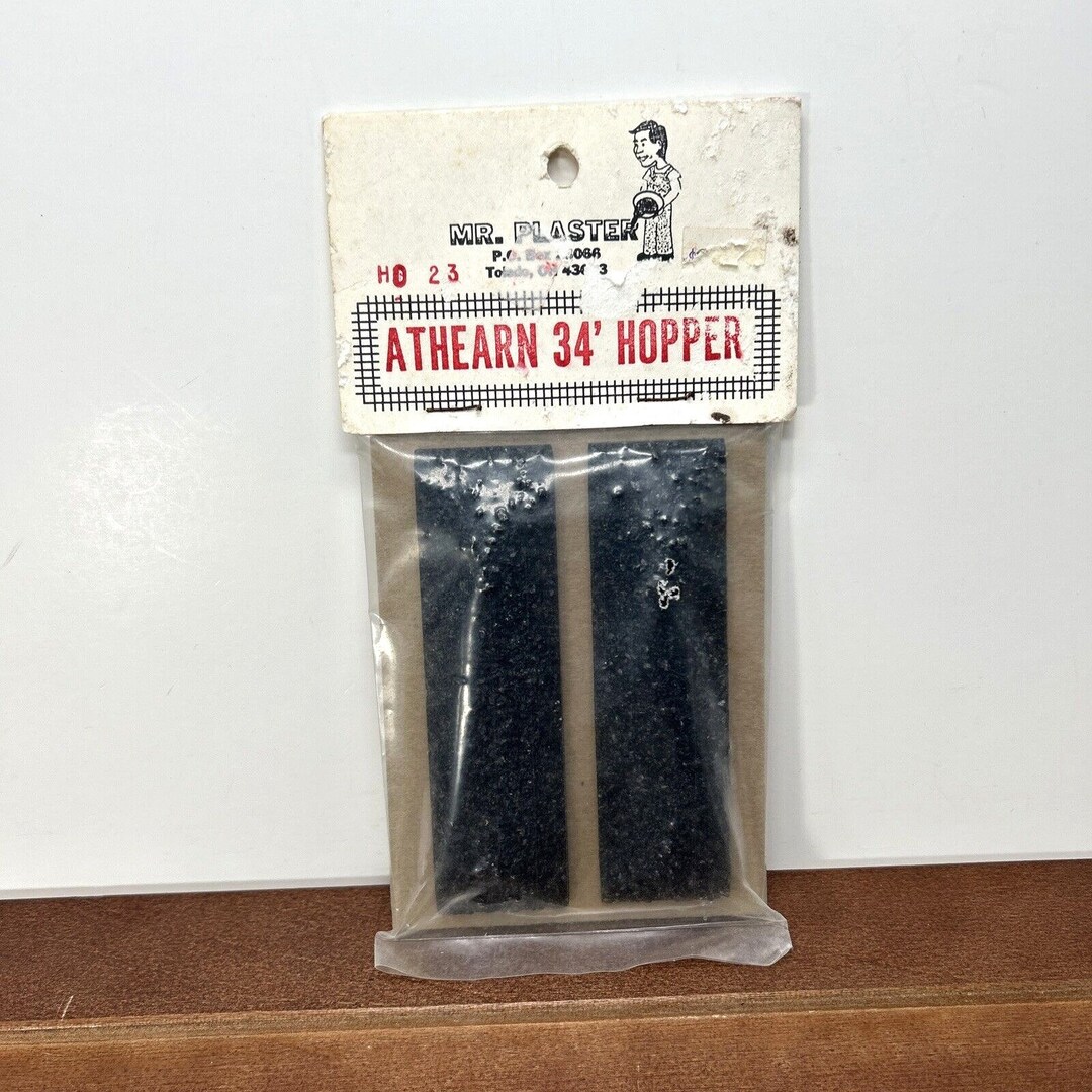 Vintage Mr. Plaster, Athearn 34' Hopper, HO Scale, New - Etsy