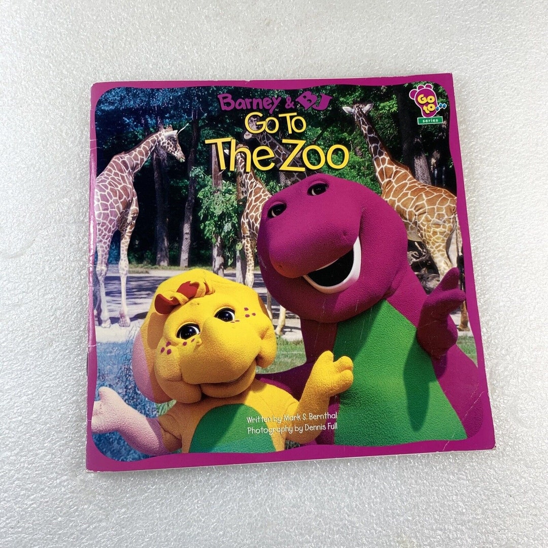 1999 Barney & BJ Go to the Zoo Go to Series Book Mark S. - Etsy