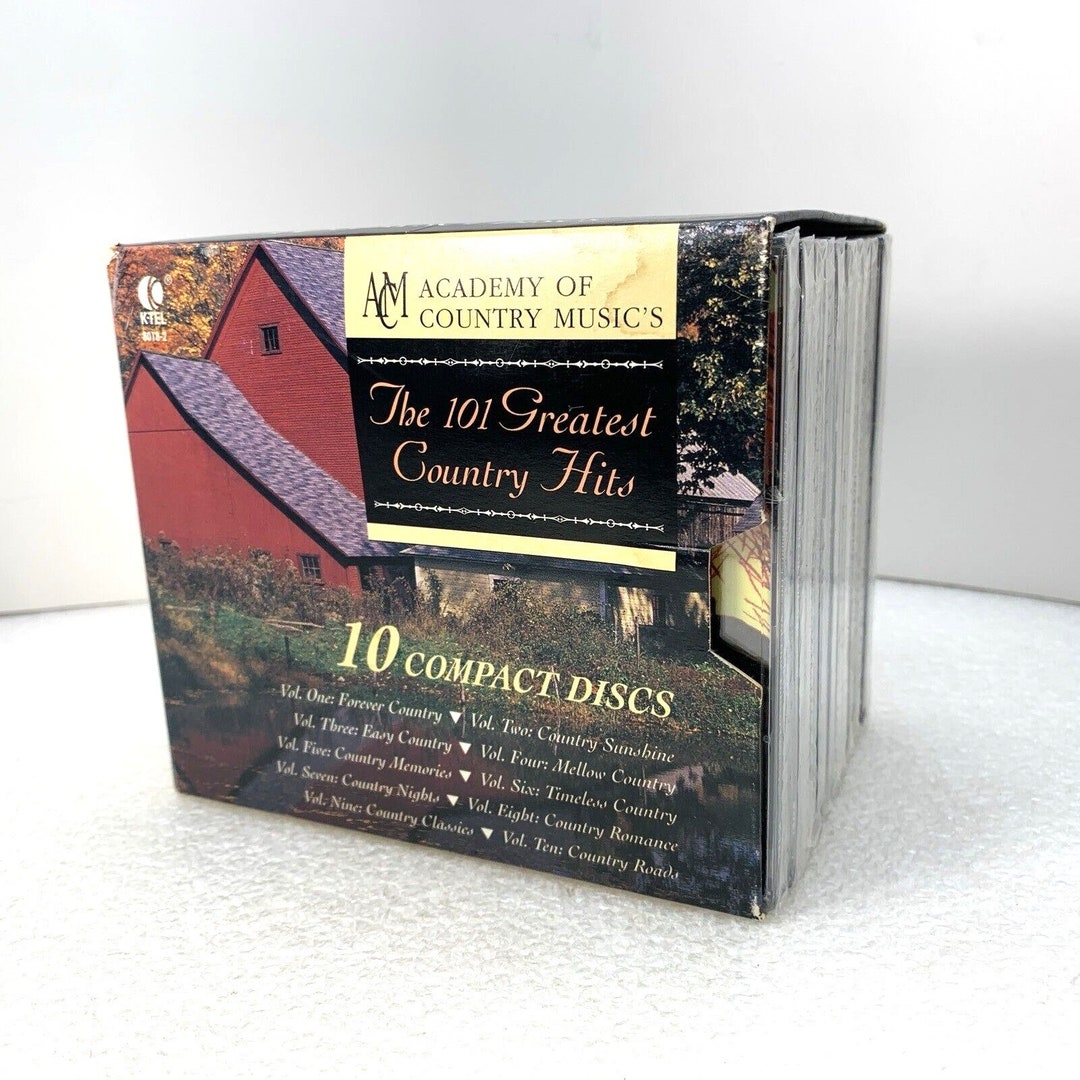 Academy of Country Music, the 101 Greatest Country Hits, 10-CD Discs ...