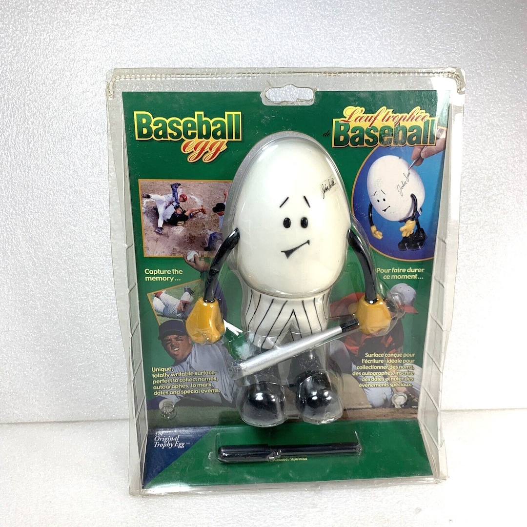 Baseball Egg, the Original Trophy Egg for Autographs Dates Events, Pen ...