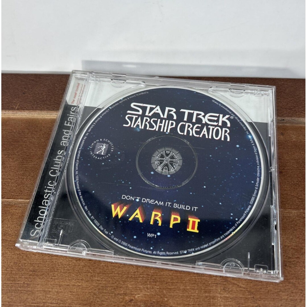 Star Trek: Starship Creator Warp II PC Game (windows/mac, 2000) Warp 2 ...