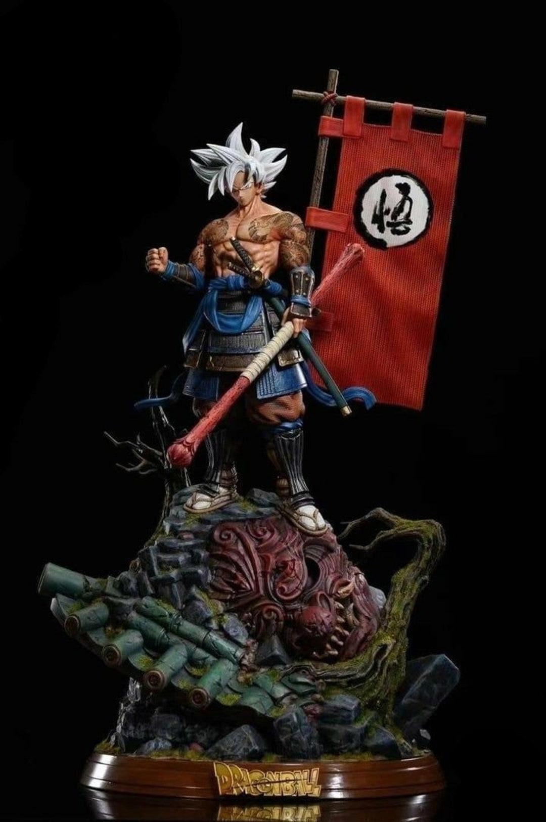 Goku Samurai DBZ Modelo de impresión 3D - Etsy España