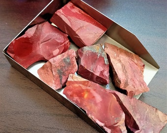 Raw Red Jasper - Etsy
