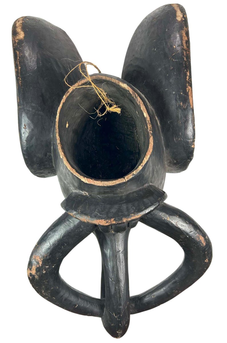 African Elephant Vintage Ceremonie Mask - Etsy