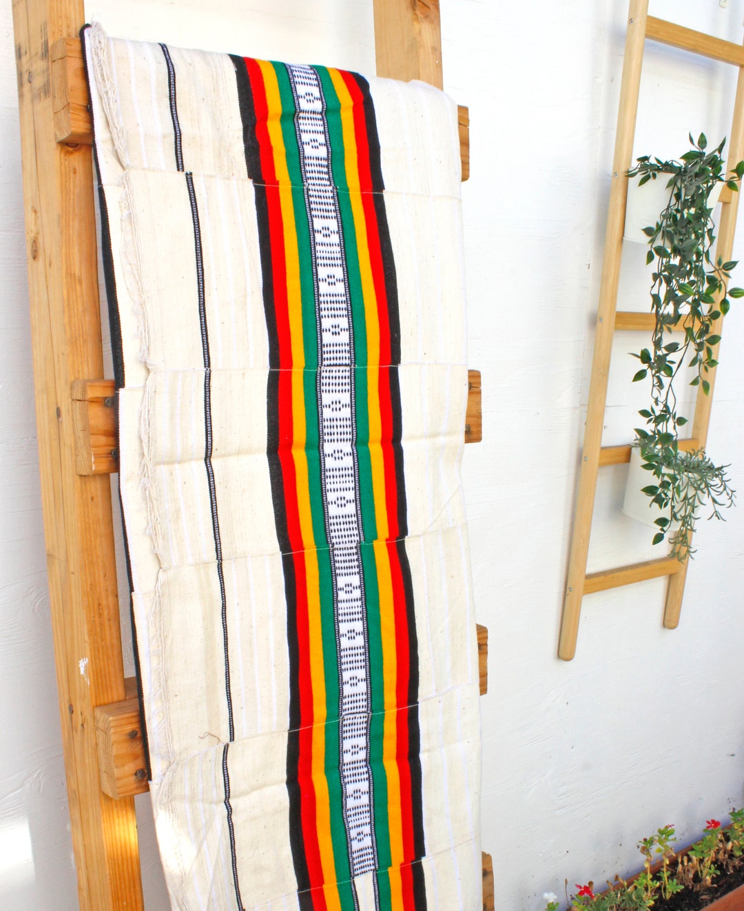 Beige Multi Colors Fulani Throw/blanket/african Collectible - Etsy