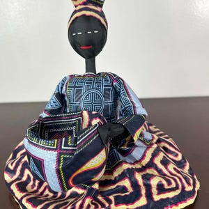African Heritage Doll – Handcrafted With Traditional Fabrics - Etsy