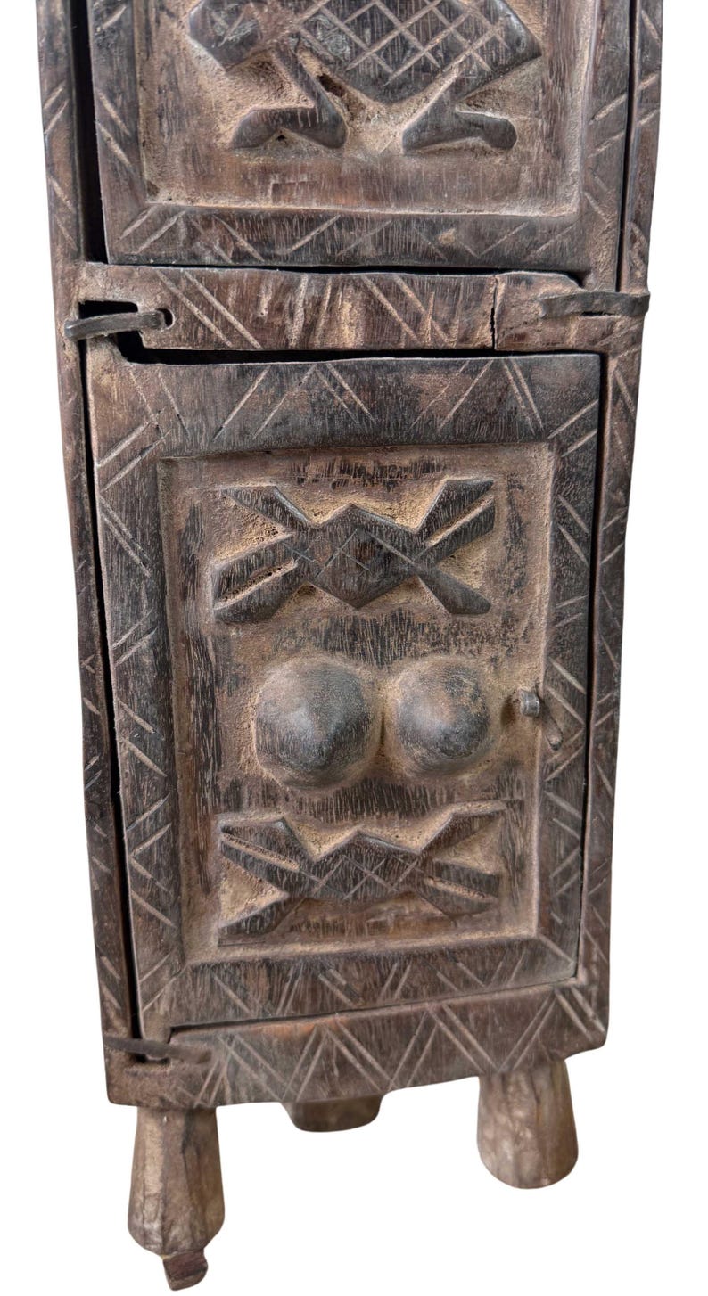 African Dogon Guardian Cabinet – Ethnic Folk Art Piece - Etsy