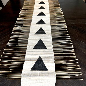 African Mudcloth Table Runner, Africa Home Wall Decor, Boho Wall Table ...