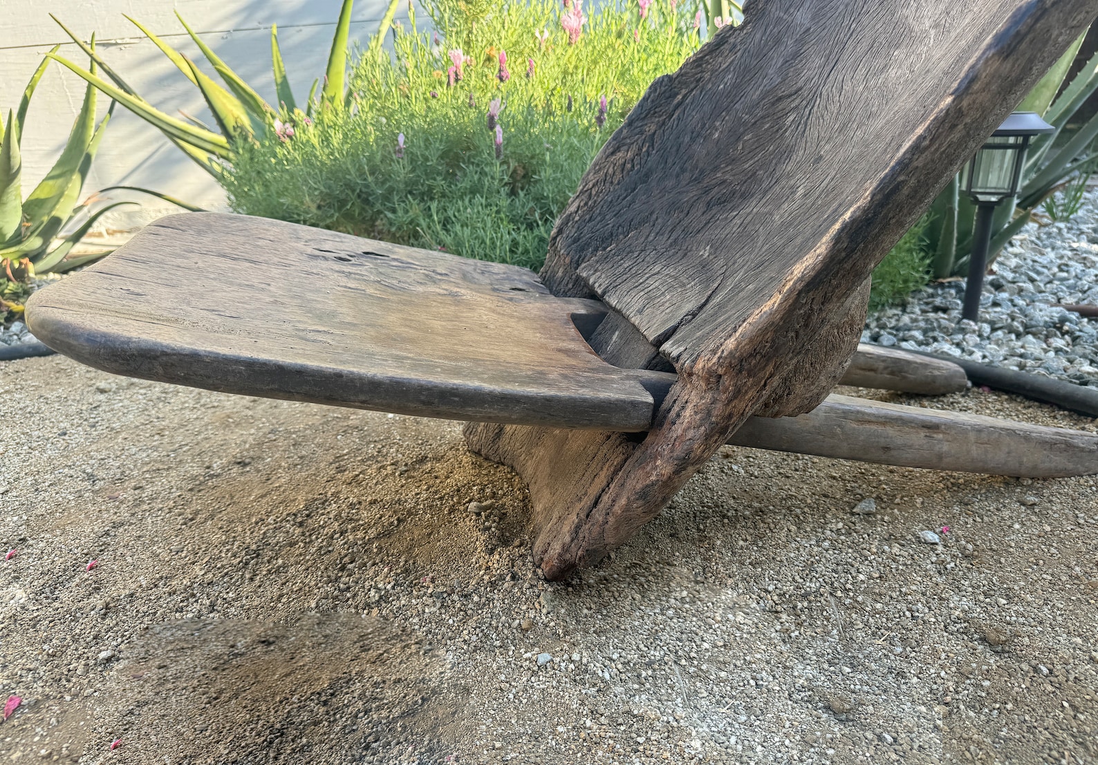 Hand-carved Senufo Stargazer Folding Chair: Vintage African Furniture ...