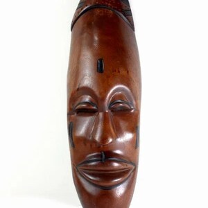 Maraka Man Face Wooden Sculptures Tribe Mask Home Decor - Etsy