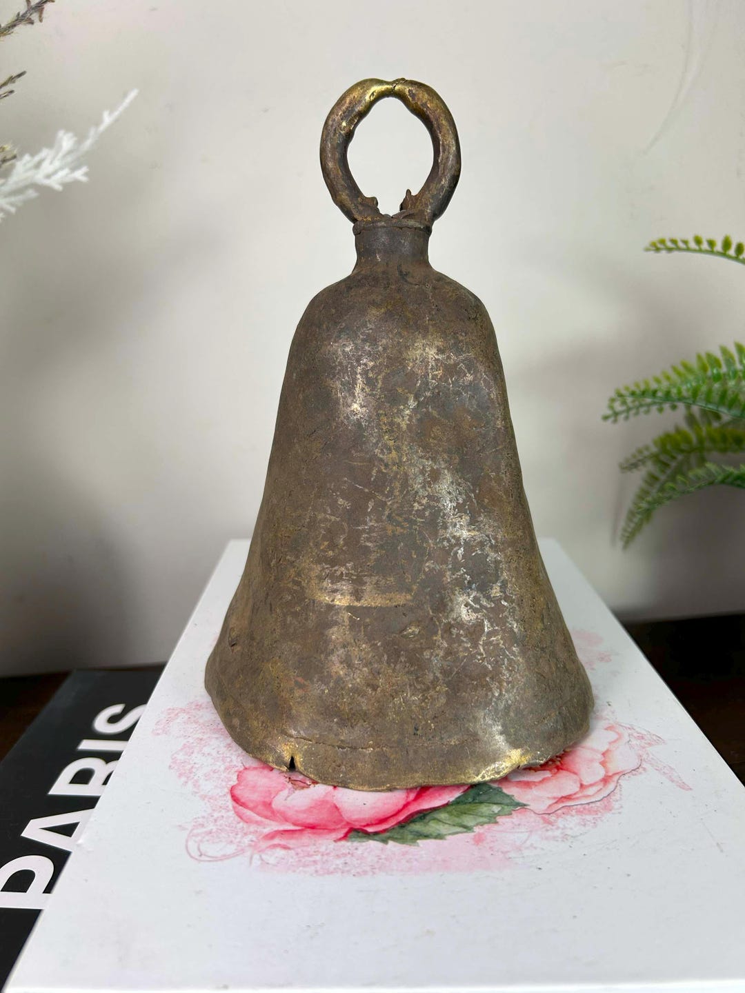 Primitive African Brass Cowbells/ Vintage Antique Bell African Antiqued ...