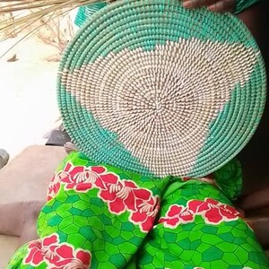 Alima Black Senegal Storage Basket Handmade Senegalese - Etsy