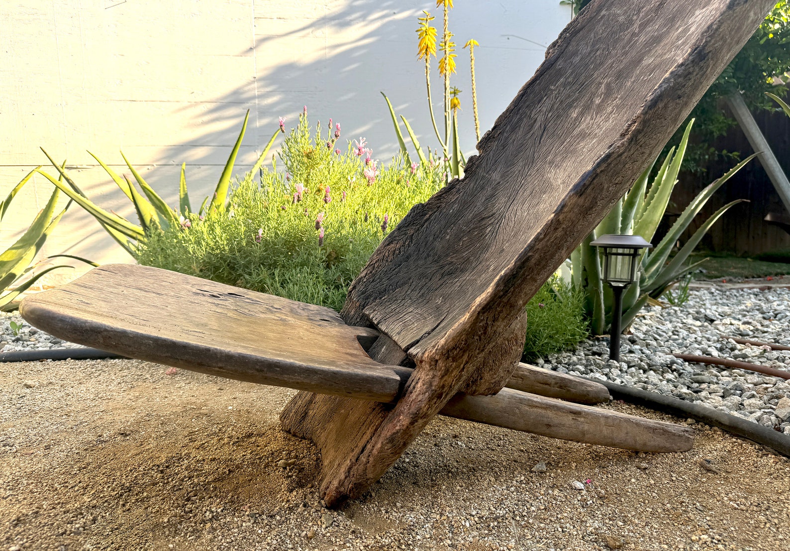 Hand-carved Senufo Stargazer Folding Chair: Vintage African Furniture ...