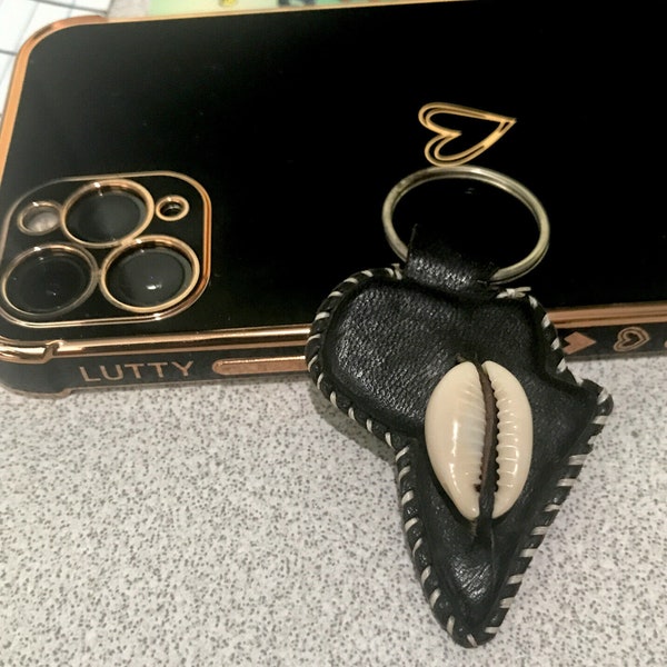 Sea Shell Keychain - Etsy