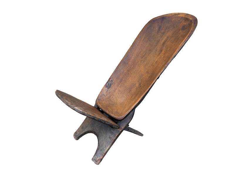 Hand-carved Senufo Stool Chair: Vintage African Tribal Decor Stargezer ...