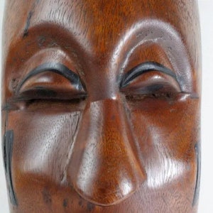 Maraka Man Face Wooden Sculptures Tribe Mask Home Decor - Etsy