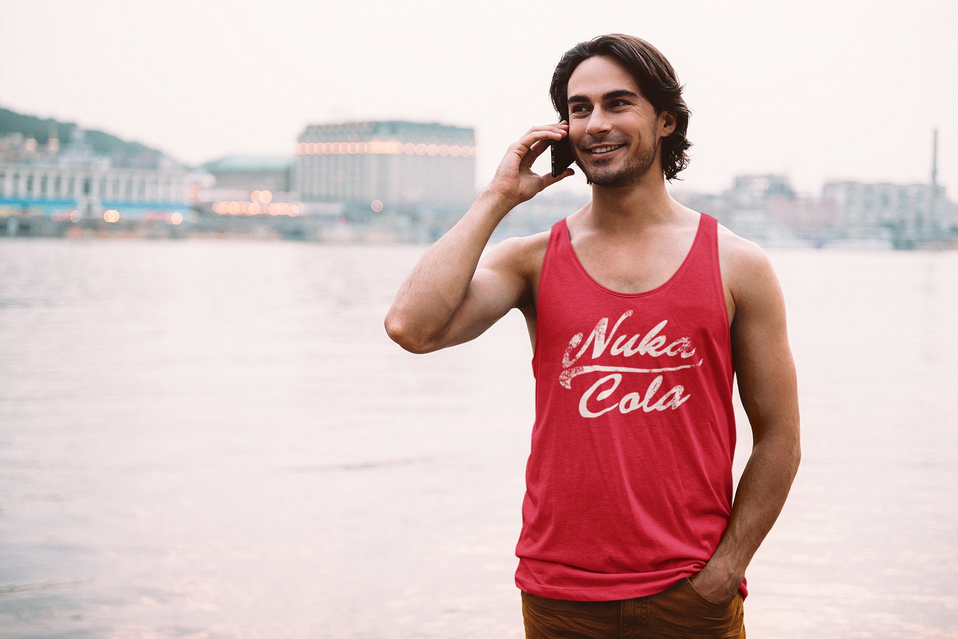 Fallout Nuka Cola Vintage Tank Top Unisex Classic Fit Vest Perfect Gift ...