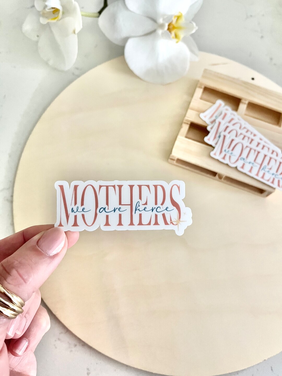 Mothers, We Are Fierce Vinyl Sticker Mother's Day, Mom Sticker - Etsy