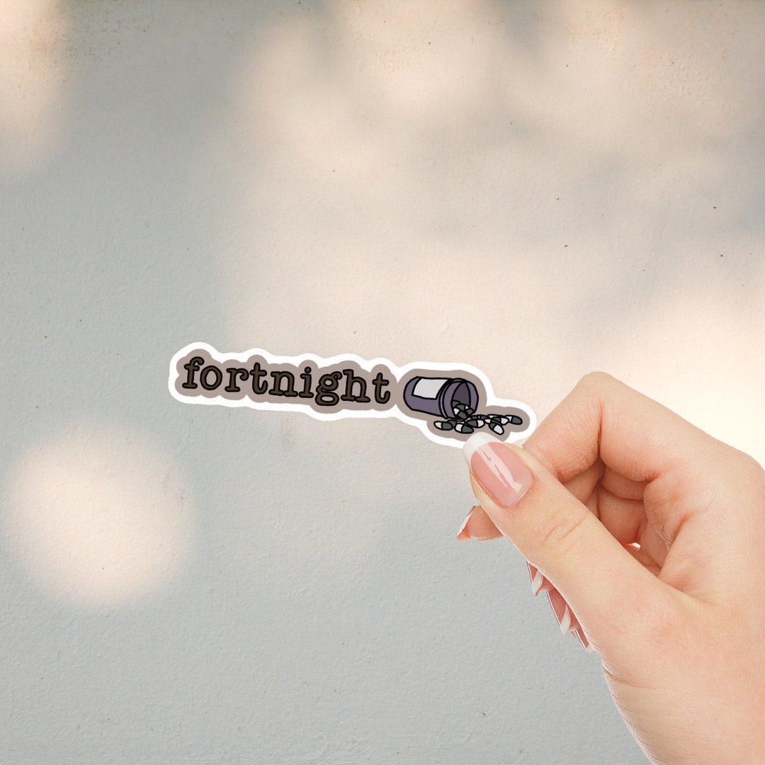 Fortnight TTPD Tortured Poets Department Sticker Swiftie Merch Album ...