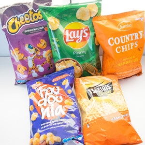 GREEK Snack Box | Savory | Chips |gift Box | # 16 - Etsy