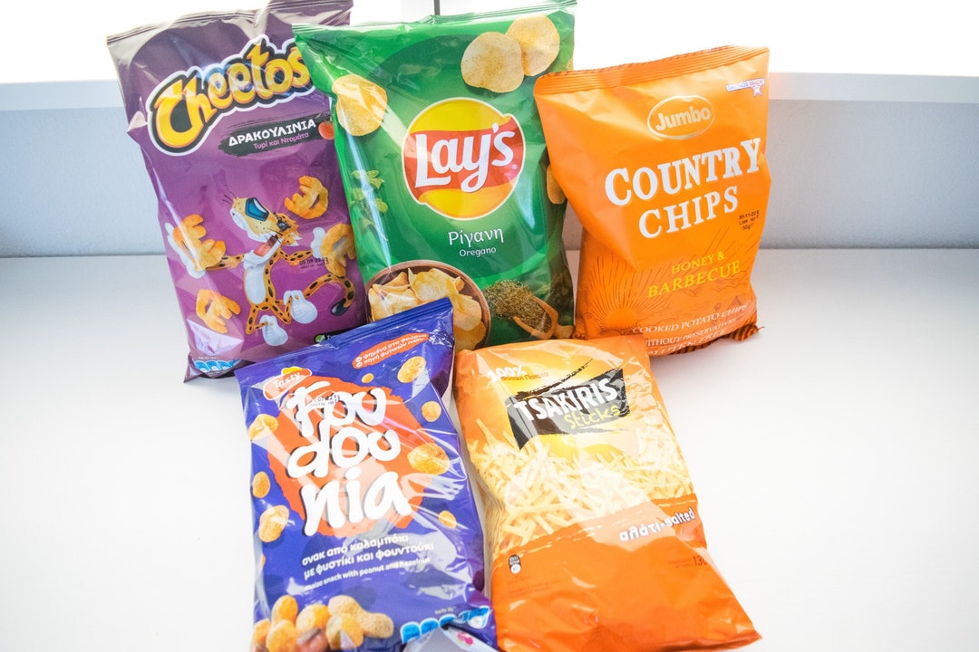 GREEK Snack Box | Savory | Chips |gift Box | # 16 - Etsy