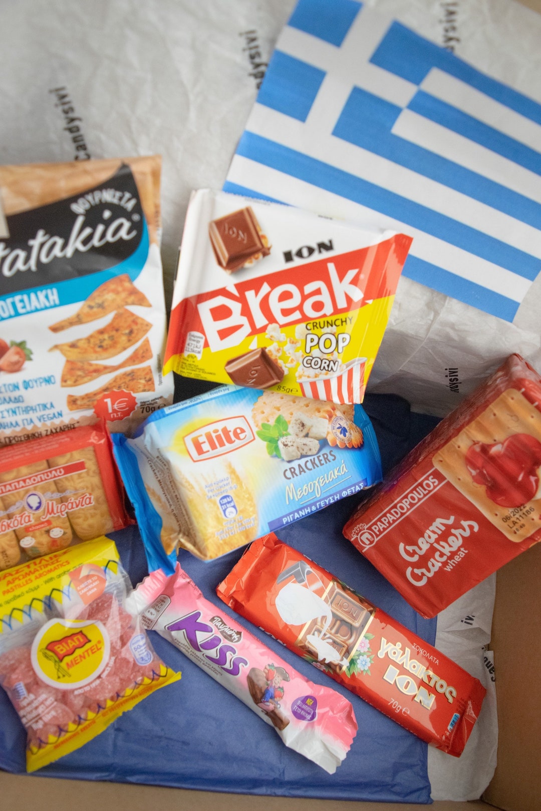 Snack Box | GREEK Authentic Snack Box | Gift Box | Care Package #10 - Etsy