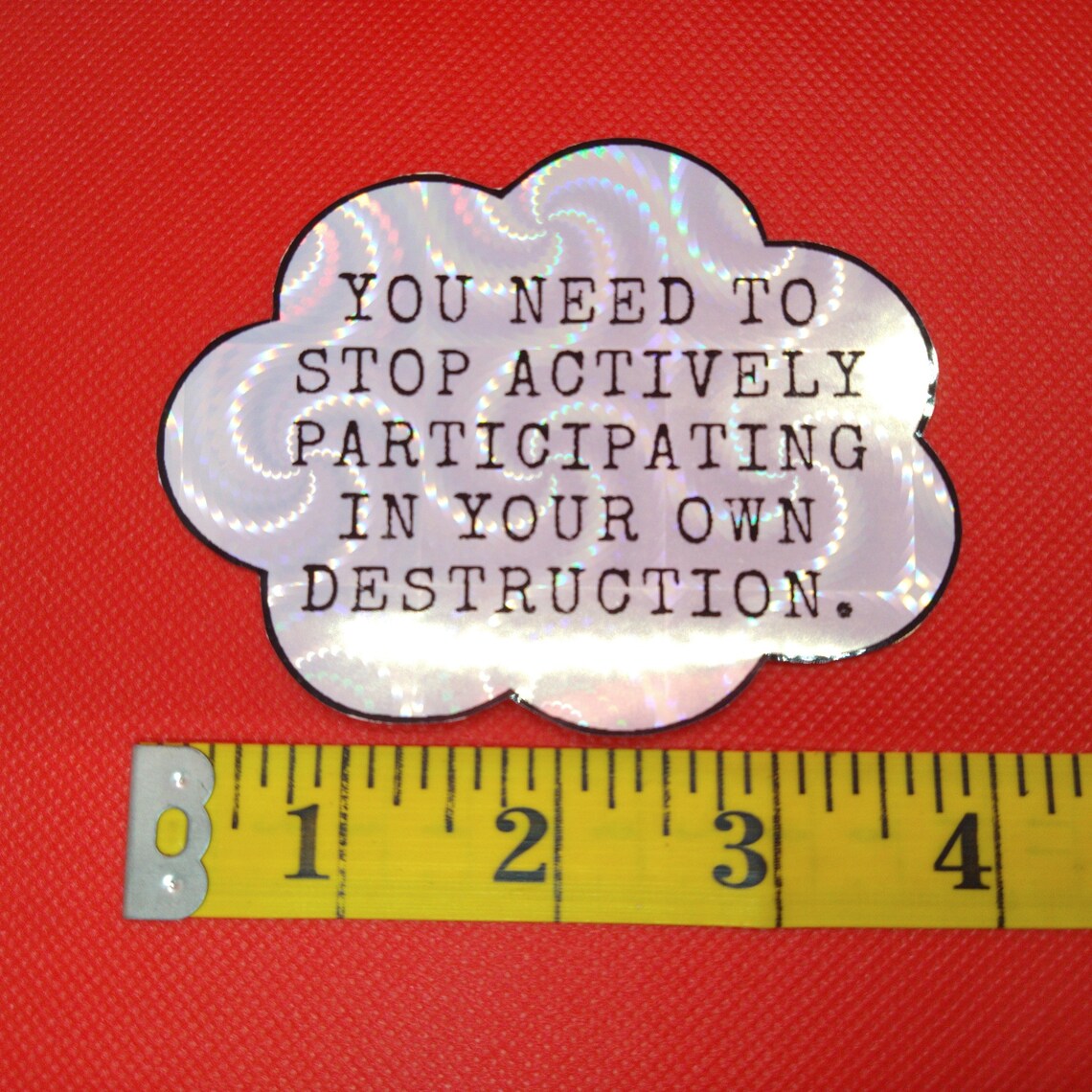 Positive Affirmation Sticker - Self-care Reminder - Empowering Quote ...