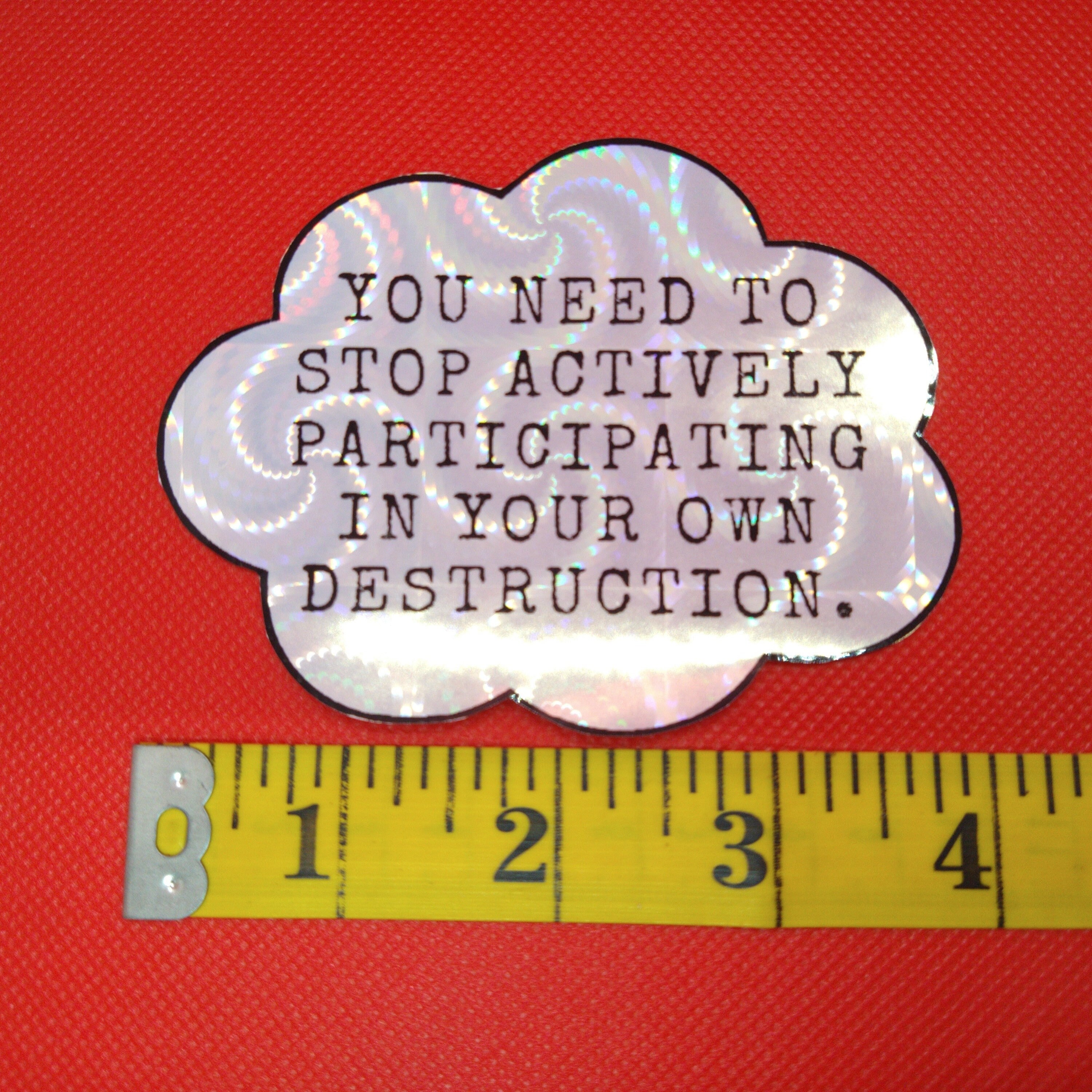Positive Affirmation Sticker - Self-care Reminder - Empowering Quote ...