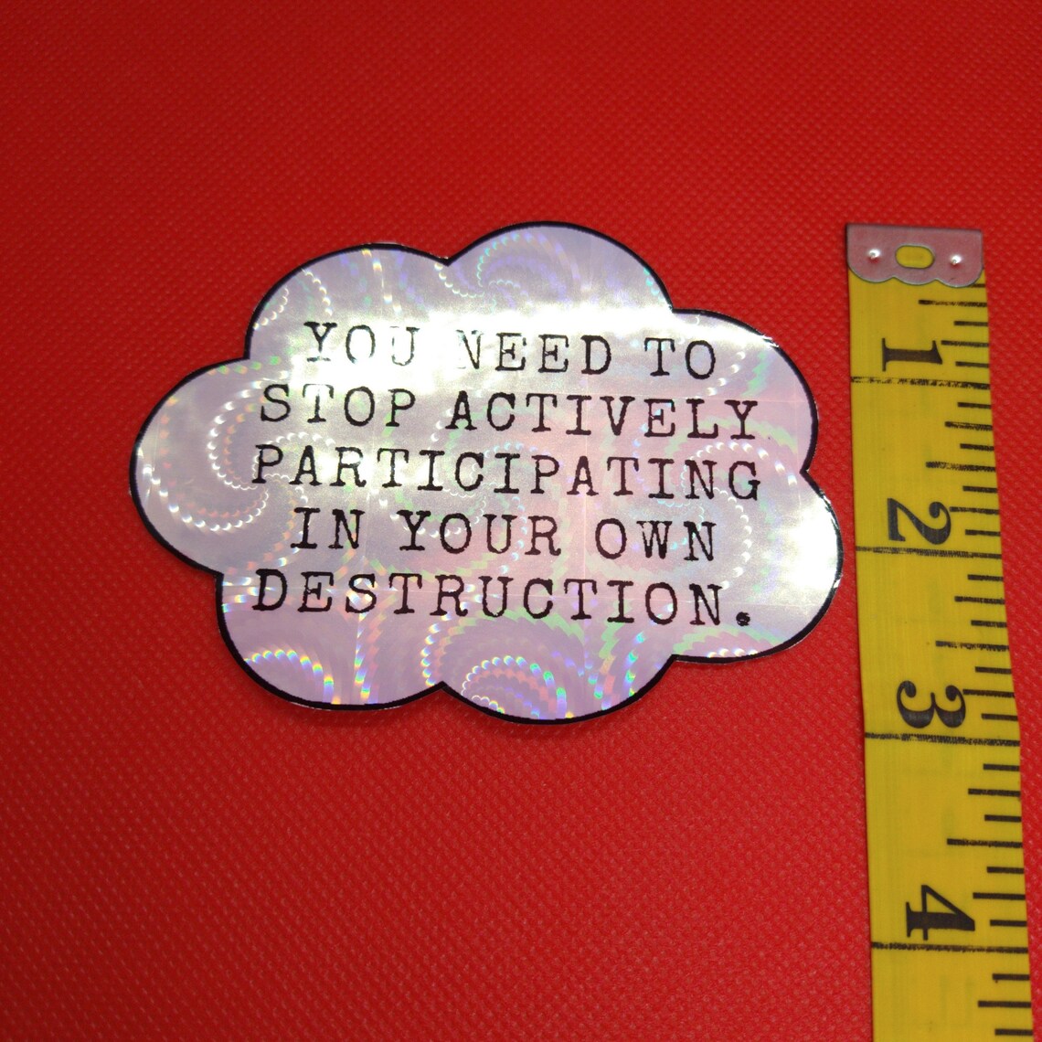 Positive Affirmation Sticker - Self-care Reminder - Empowering Quote ...