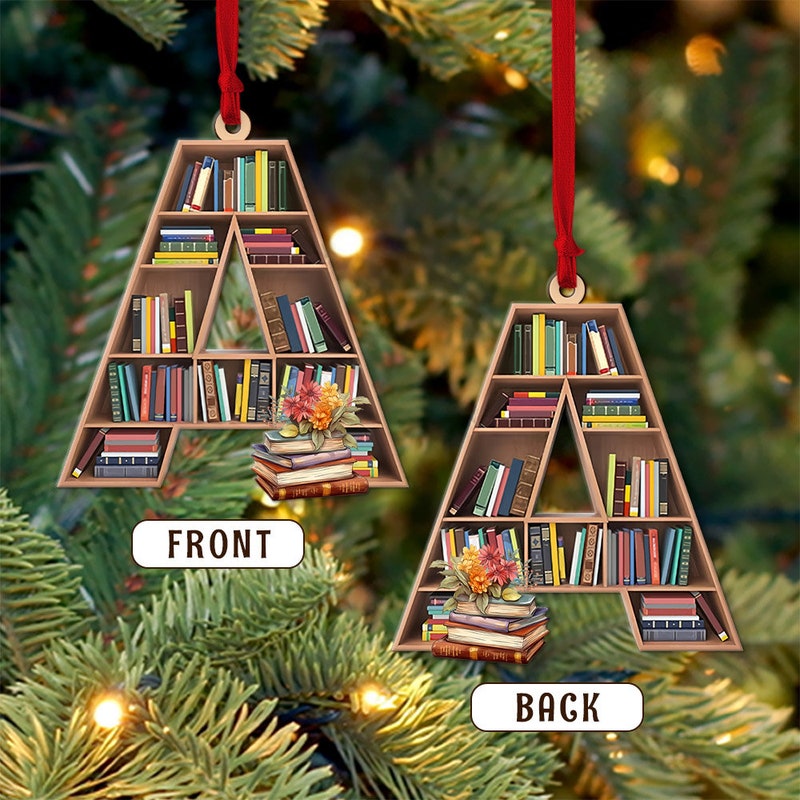 Book Ornament - Etsy