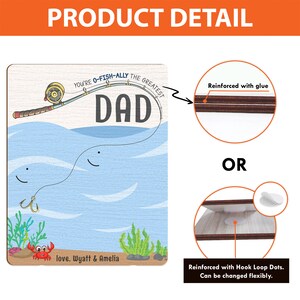 Handprint Art, Father's Day Gift, First Father's Day, Gift for Dad Love ...