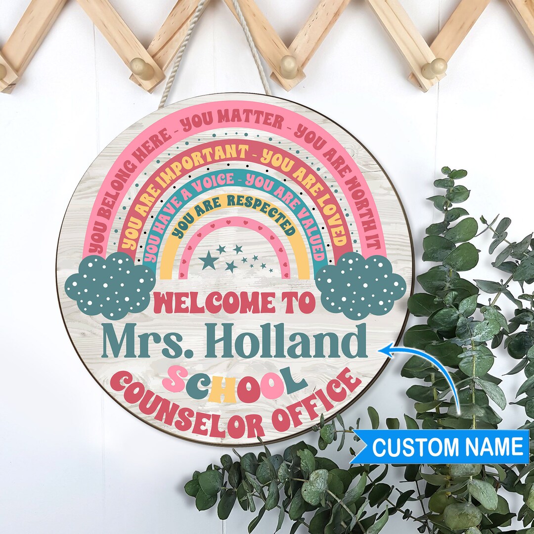 School Counselor Office Sign, Psychologist Office Sign,psychology ...