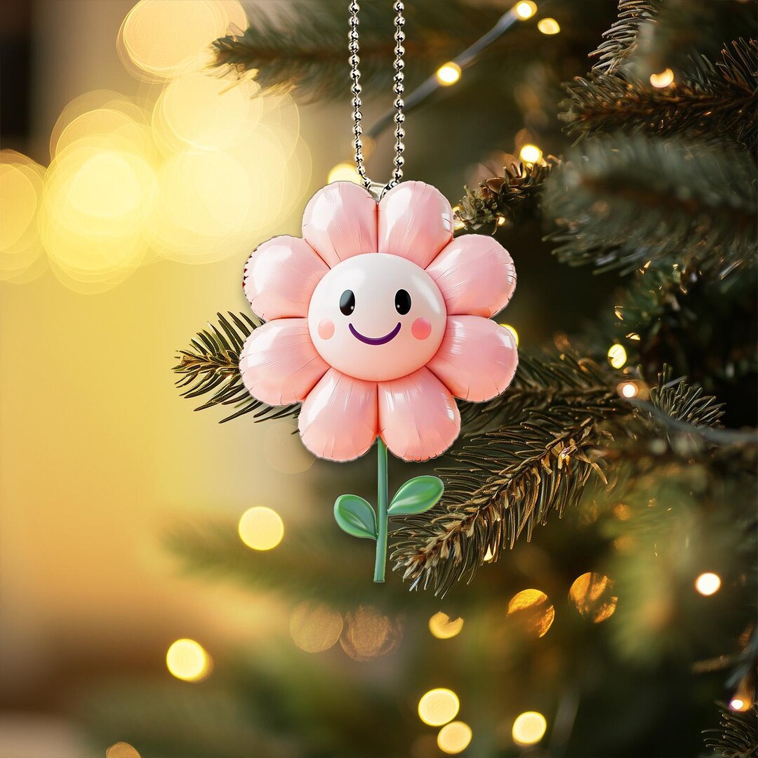 2D Flat Cute Flower Ornament, Floral Ornament, Flower Flat Ornament ...