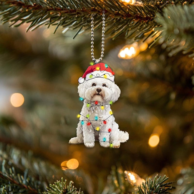 Bichon Car Decor - Etsy