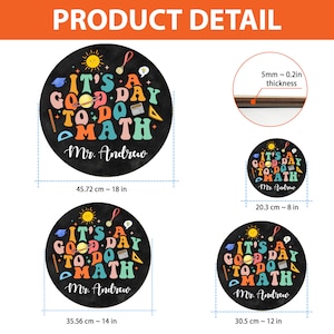 Math Teacher Sign, Math Decor,math Door Decor,math Class Chalkboard ...