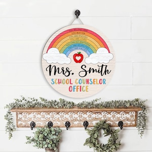 School Counselor Office Sign, Psychologist Office Sign, Psychology ...