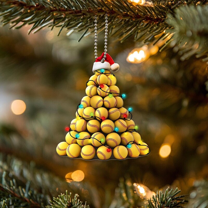 Softball Christmas - Etsy