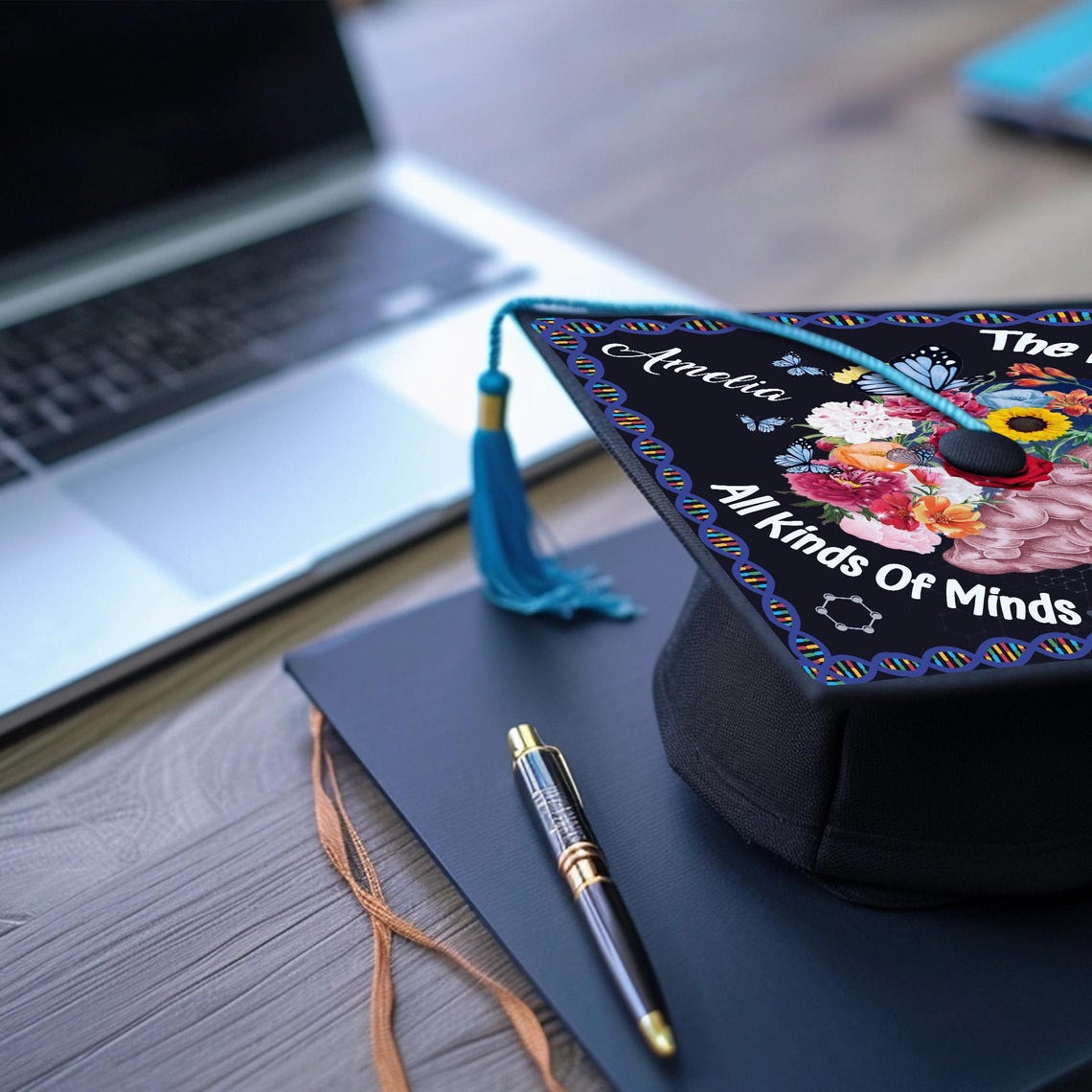Personalized Psychologist Graduation Cap Topper, Mental Health ...