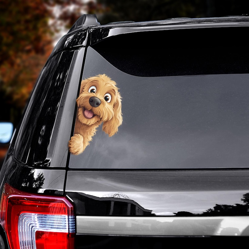 Goldendoodles Car Sticker - Etsy