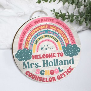 School Counselor Office Sign, Psychologist Office Sign,psychology ...